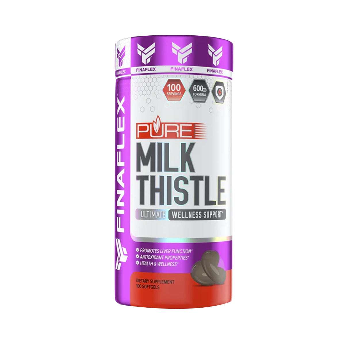 FINAFLEX Pure Milk Thistle 100softgels | SoVital Supplements – Sovital ...