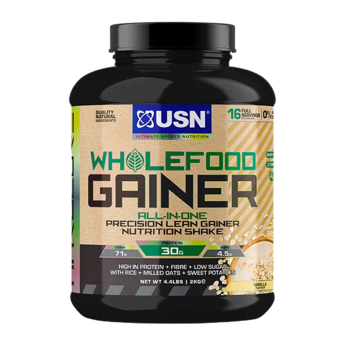 USN Wholefood Gainer All-in-One 2KG | SoVital Supplements – Sovital ...